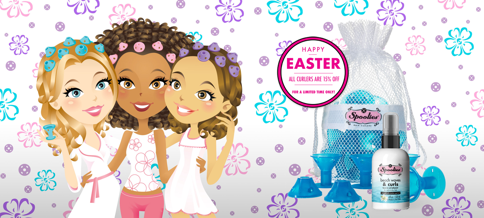 Official Store – Spoolies® Hair Curlers